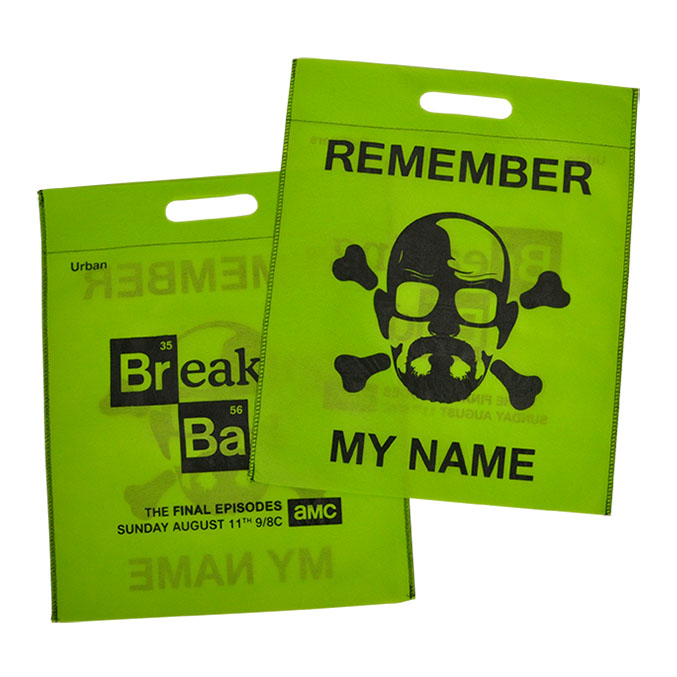 Remember My Name: Breaking Bad Tote Bags | Prime Line Packaging