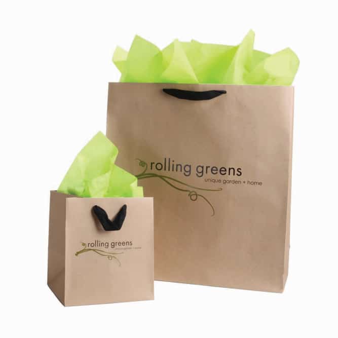 Custom Printing on Paper Shopping Bags | Prime Line Packaging