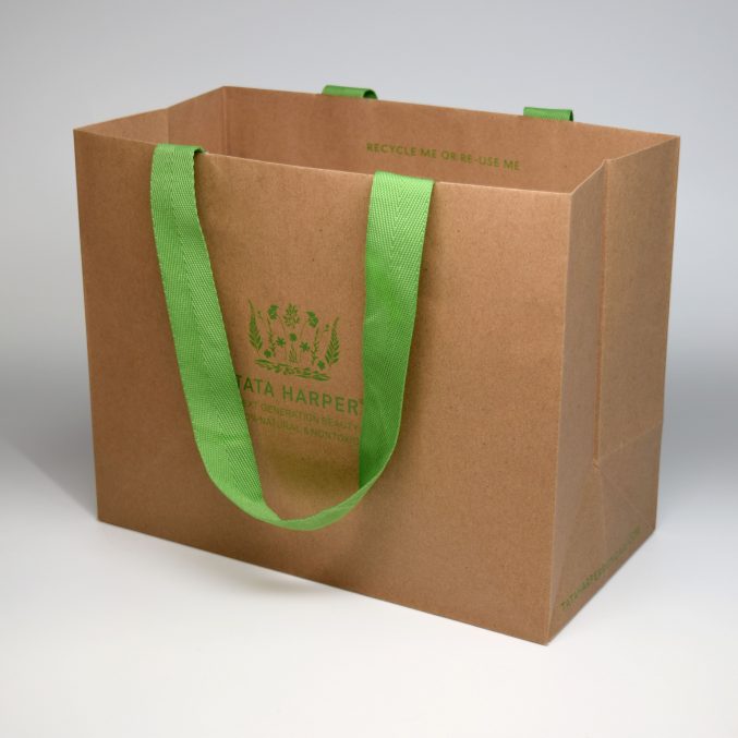 Featured: Tata Harper Natural Kraft Bags | Prime Line Packaging
