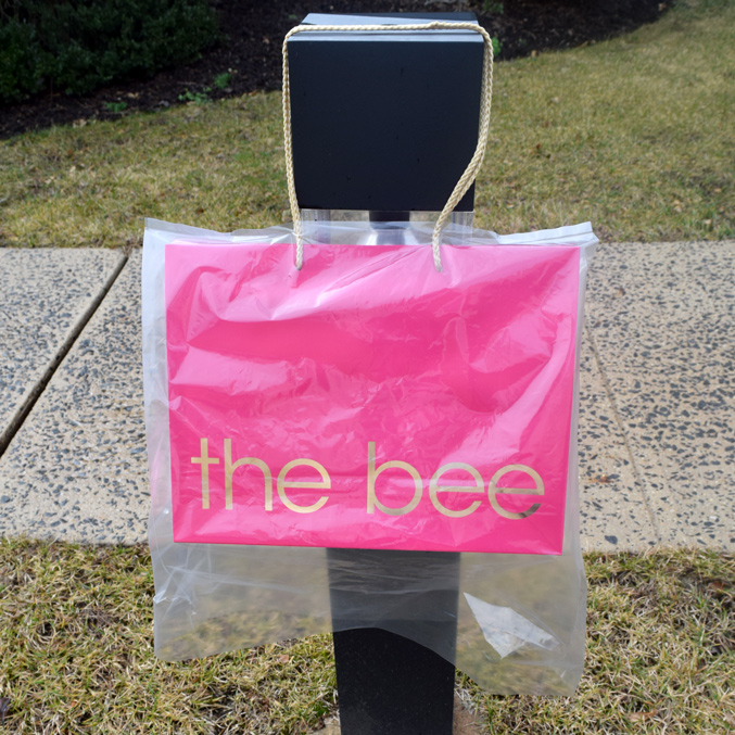 April Showers Bring Shopping Bag Rain Covers | Prime Line Packaging